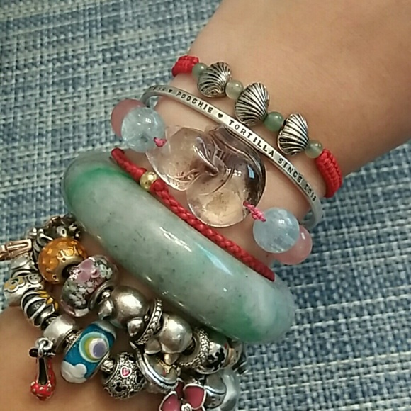 Handmade | Jewelry | Three Shells Lucky Chinese Red String Bracelet ...